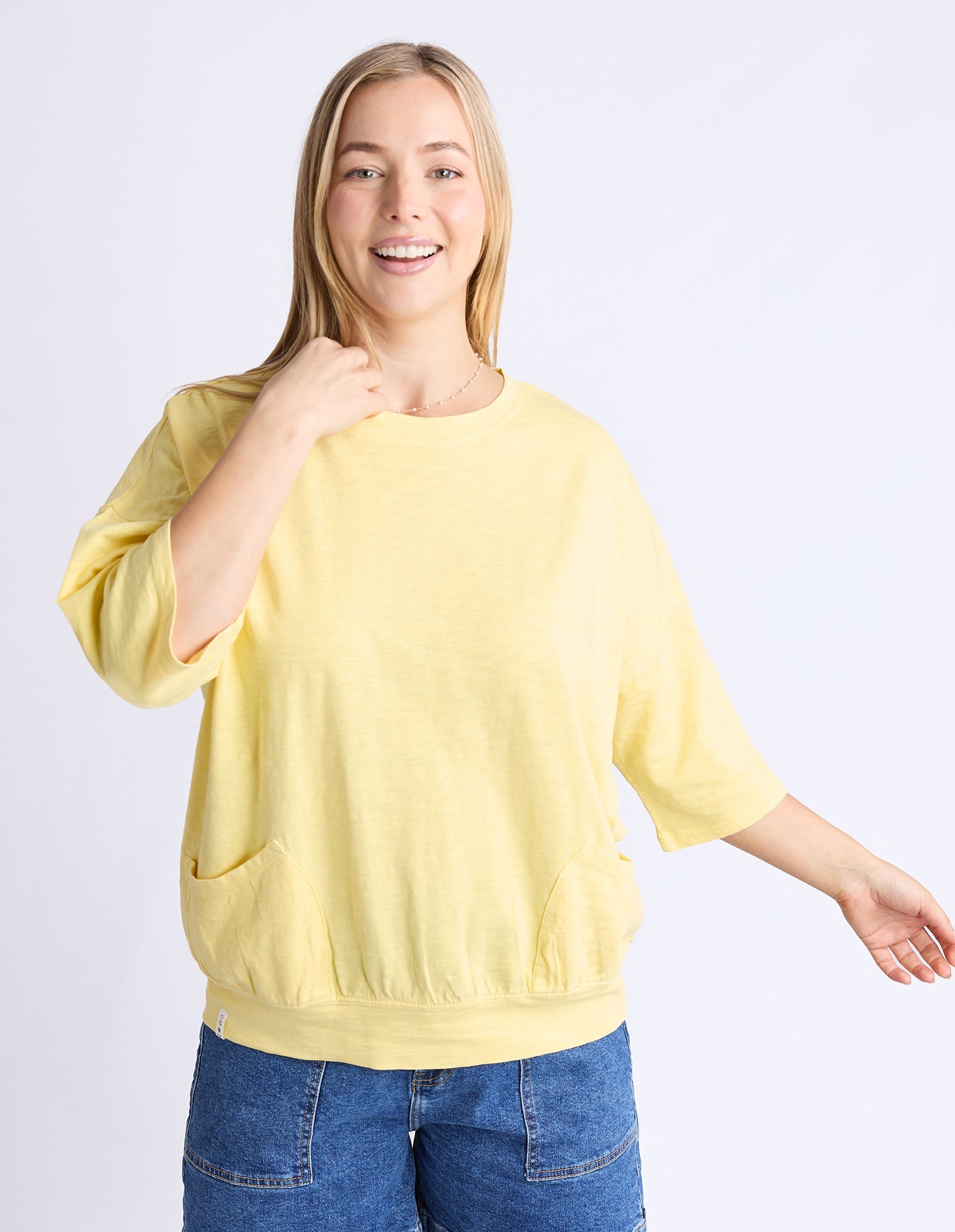 Elm Mazie Sweat - Banana – Alexanders Apparel Hastings
